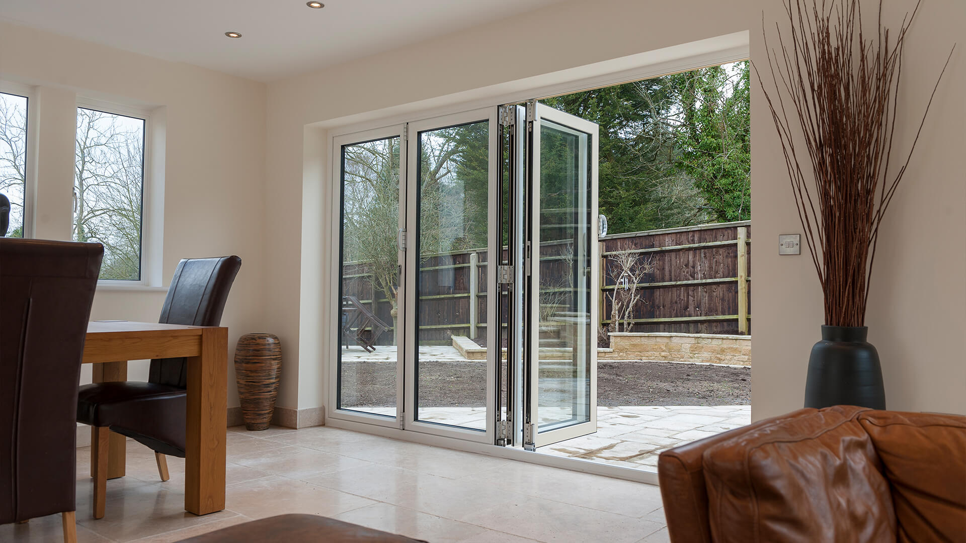 Bi-Folding Doors | Aluminium Sliding Bi-Fold Doors from Joedan Windows ...