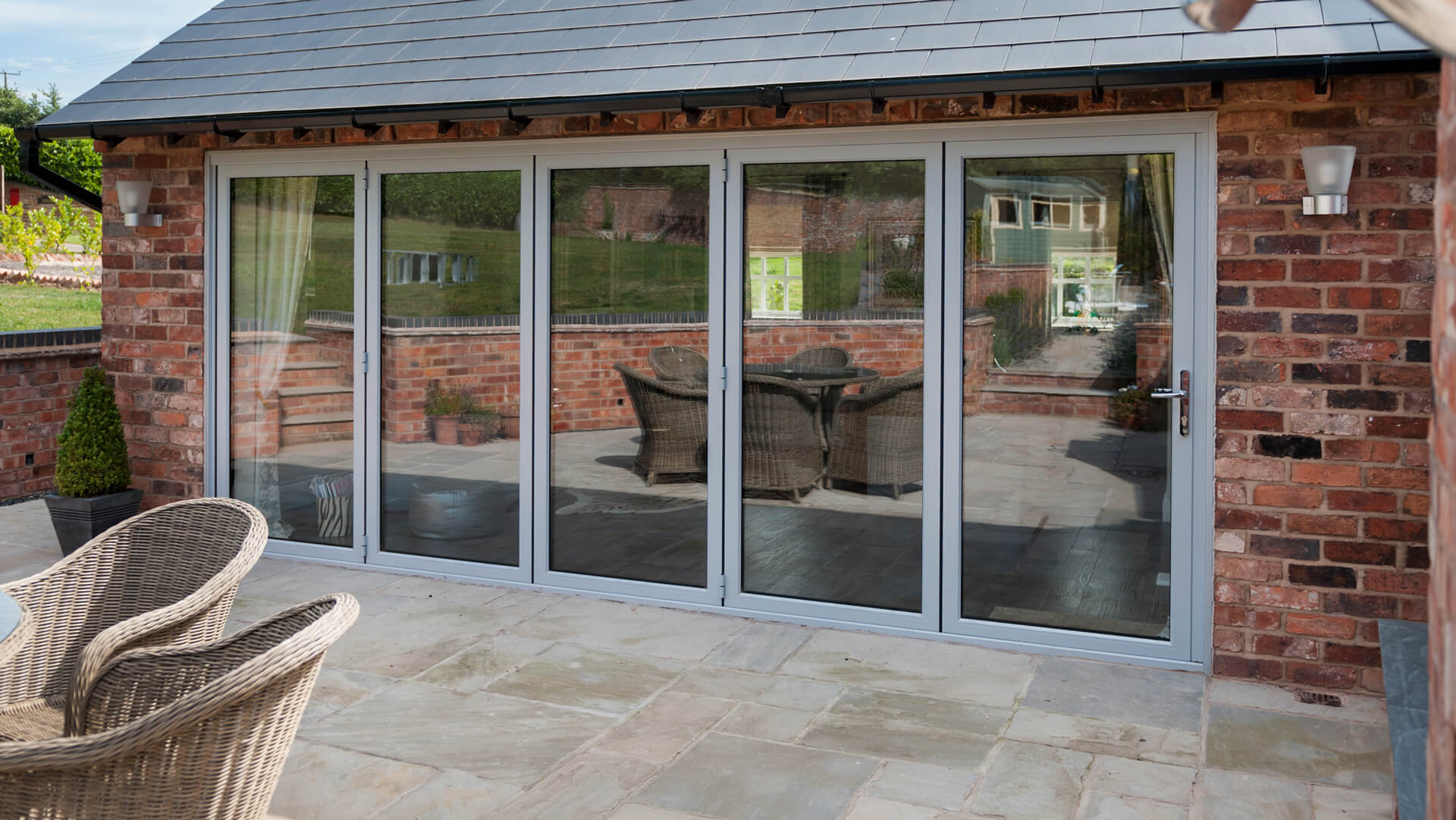 Bi-Folding Doors | Aluminium Sliding Bi-Fold Doors from Joedan Windows ...
