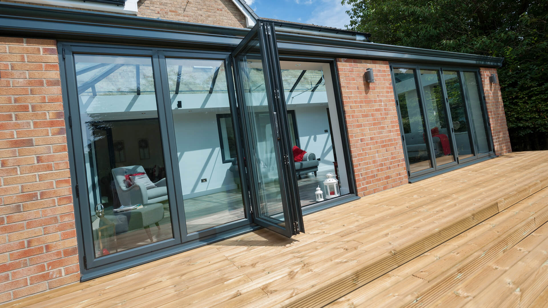 Bi-Folding Doors | Aluminium Sliding Bi-Fold Doors from Joedan Windows ...