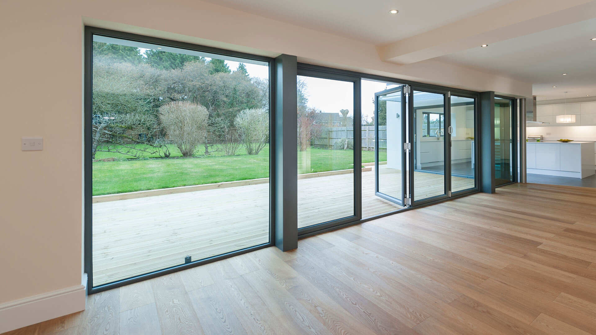 Bi-Folding Doors | Aluminium Sliding Bi-Fold Doors from Joedan Windows ...