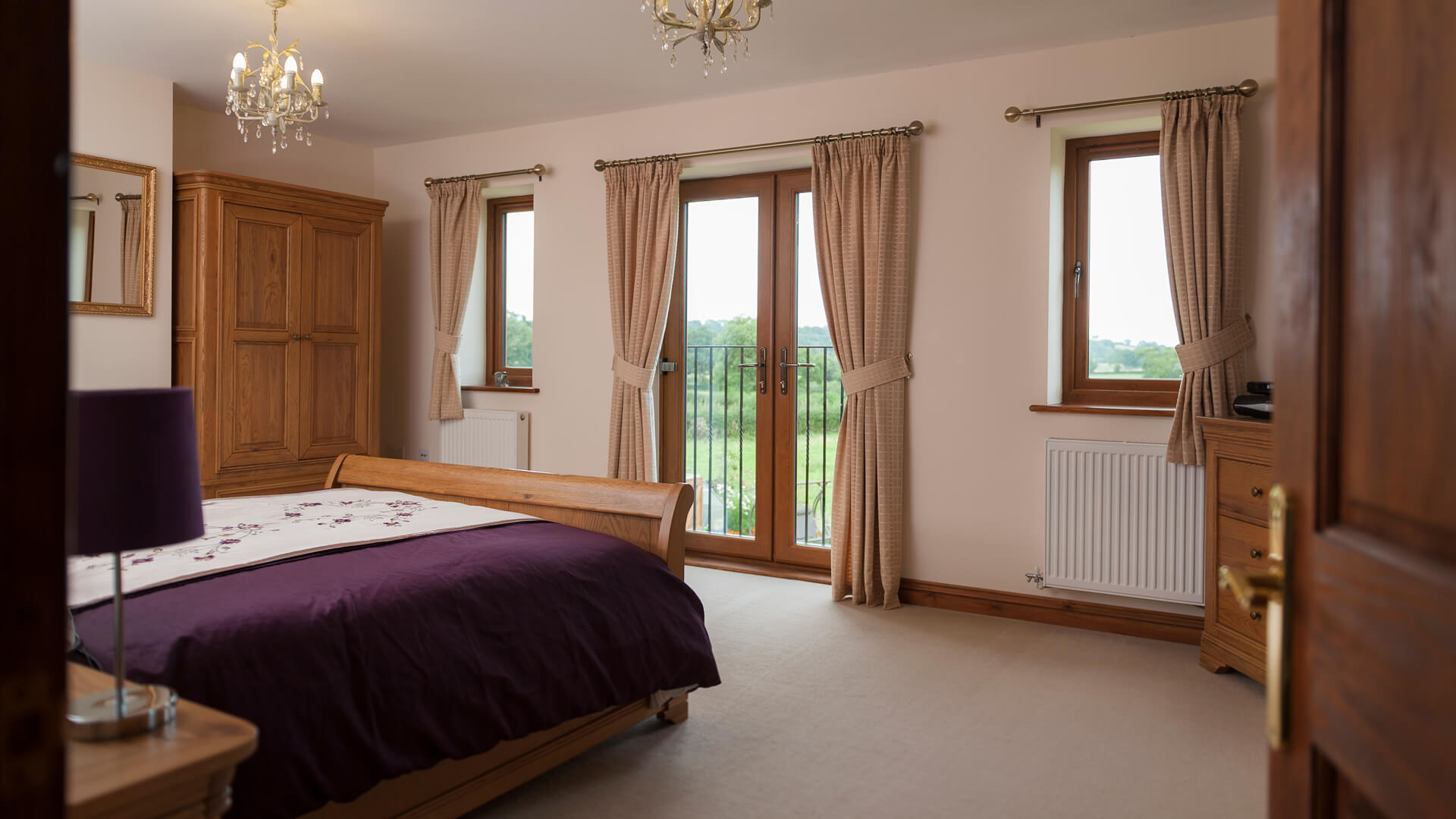 Oak UPVC Windows | Golden Oak Woodgrain Windows from Joedan Windows & Doors