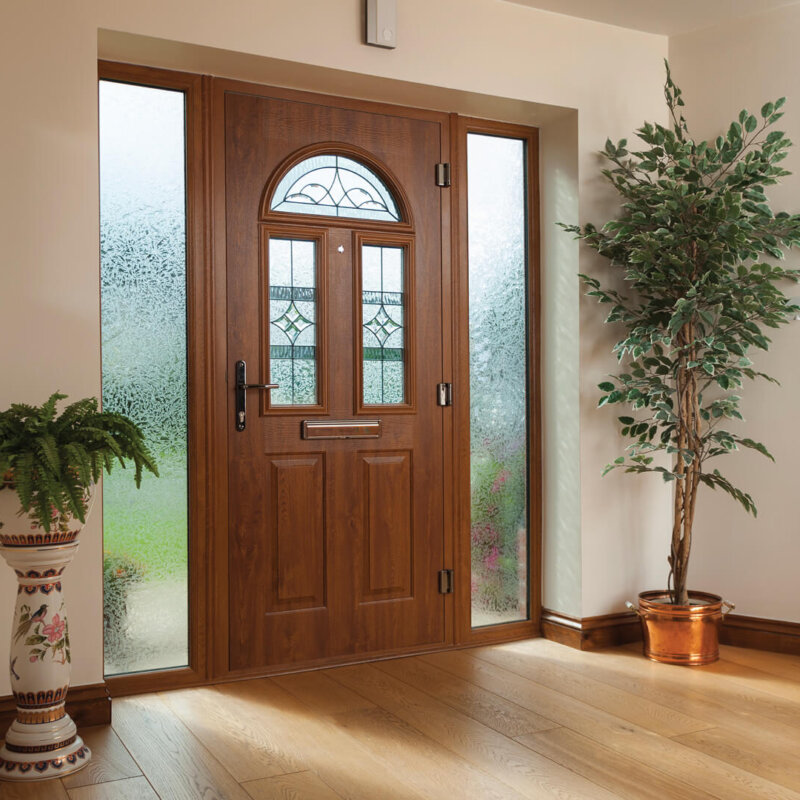 Oak UPVC Windows | Golden Oak Woodgrain Windows from Joedan Windows & Doors