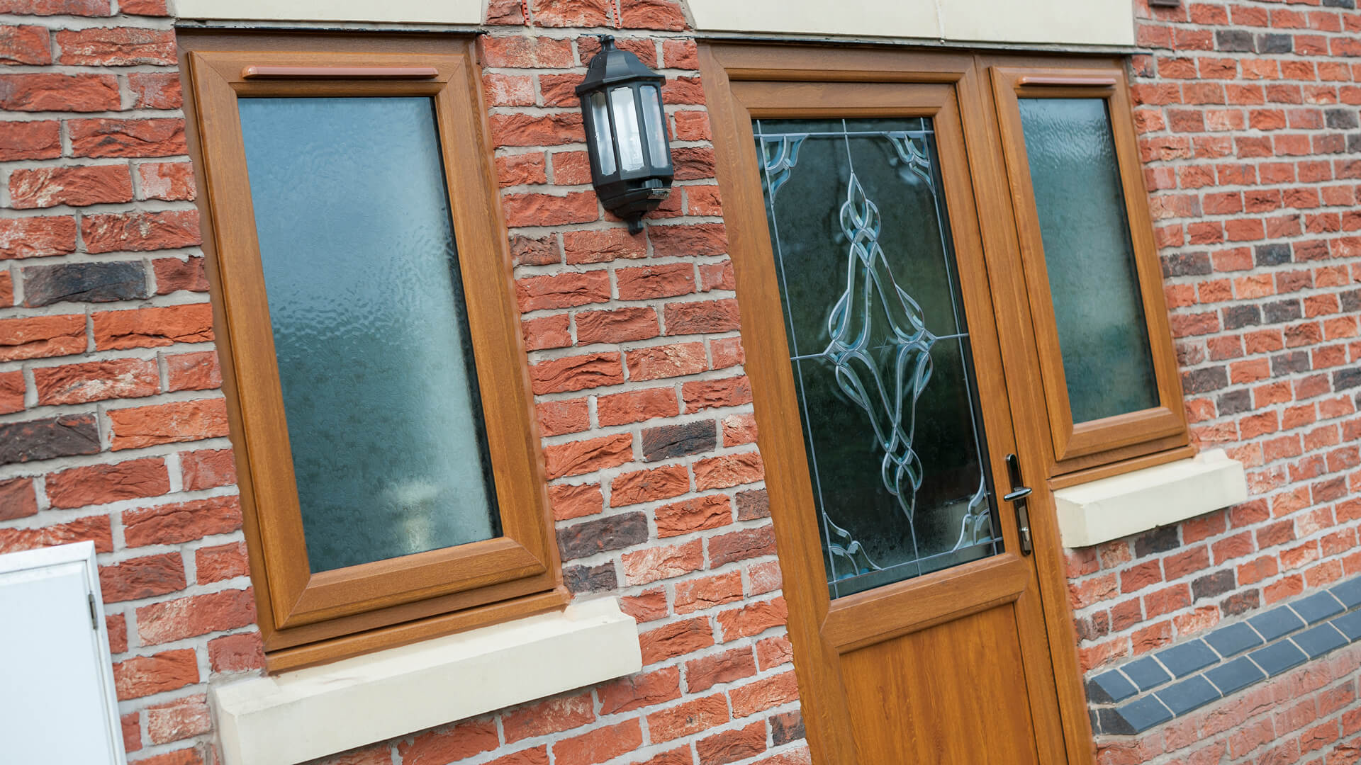Oak UPVC Windows | Golden Oak Woodgrain Windows from Joedan Windows & Doors
